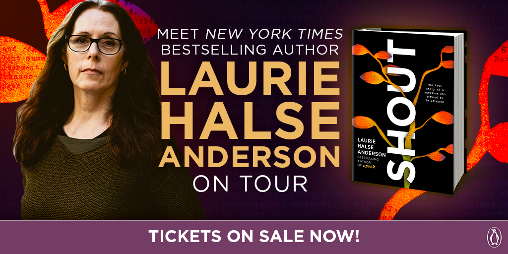 SHOUT Together With Laurie On Tour! – Laurie Halse Anderson